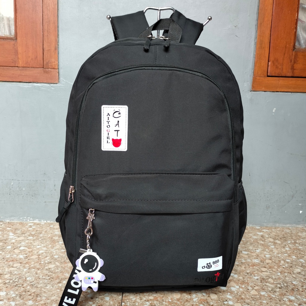 Jual tas alto - tas sekolah alto Tas Ransel Sekolah Polos Alto Girl ...