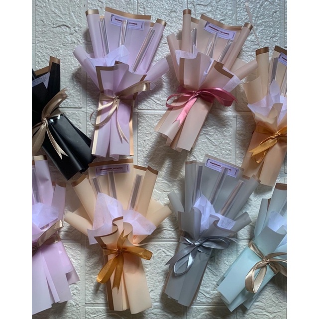 Jual BUKET UANG GULUNG MINI 4-6 gulungan pengganti angpau lebaran ...