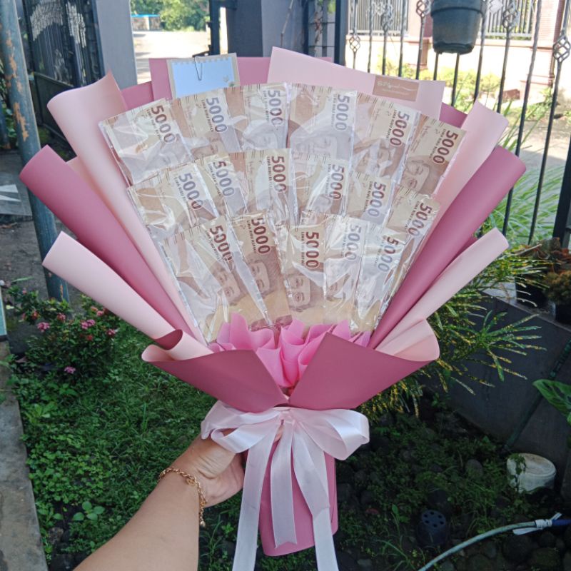 Jual BUKET UANG MONEY BUCKET 10-20 slot (KOSONGAN) | Shopee Indonesia
