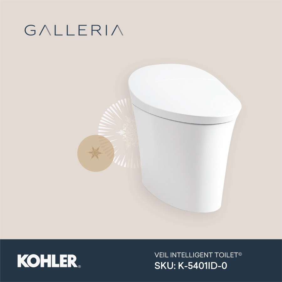 Jual Kohler Veil Intelligent Toilet K-5401ID-0 / Kohler Kloset | Shopee ...