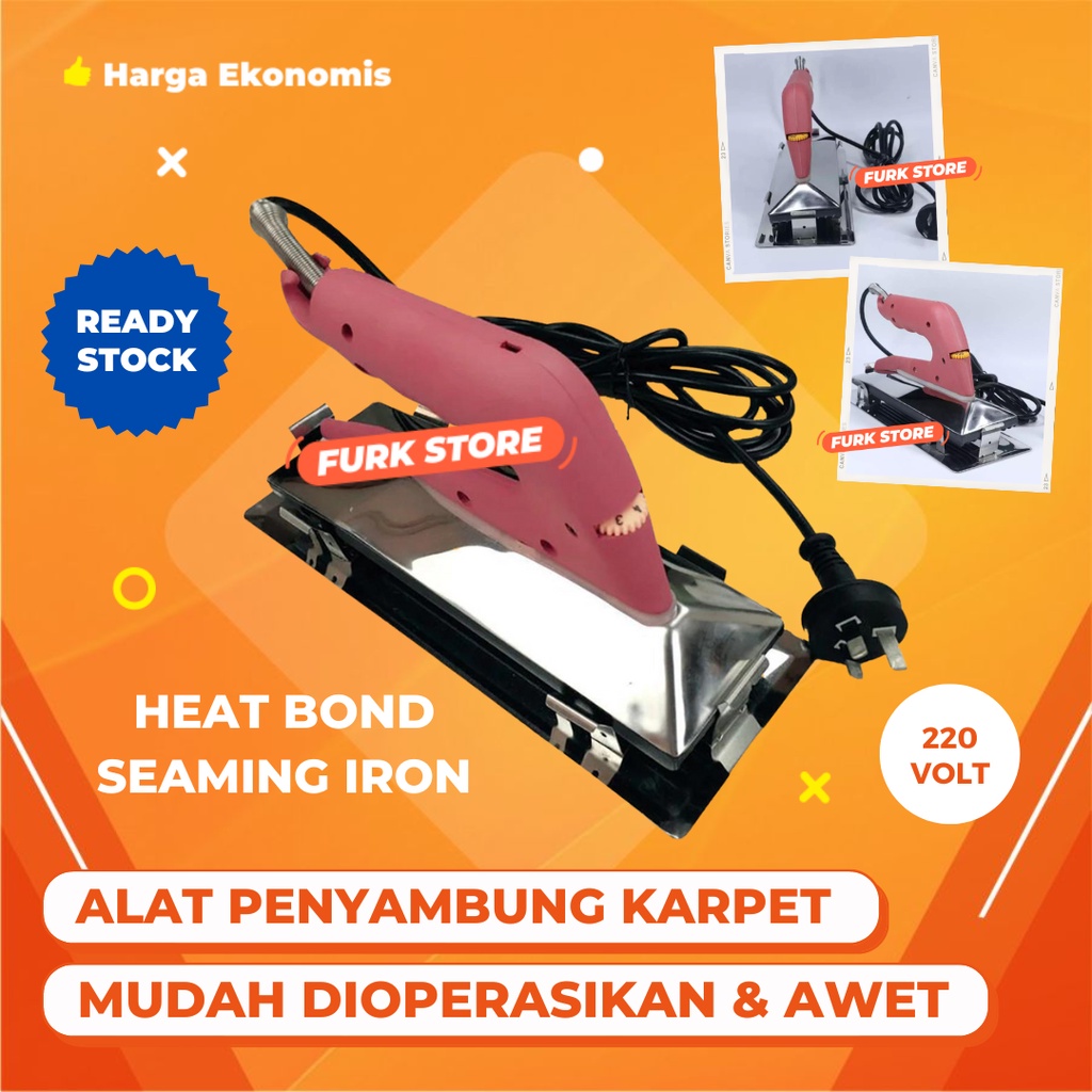 Jual Heat Bond Iron CT02 [PANAS MERATA] - Setrika Karpet | Alat ...