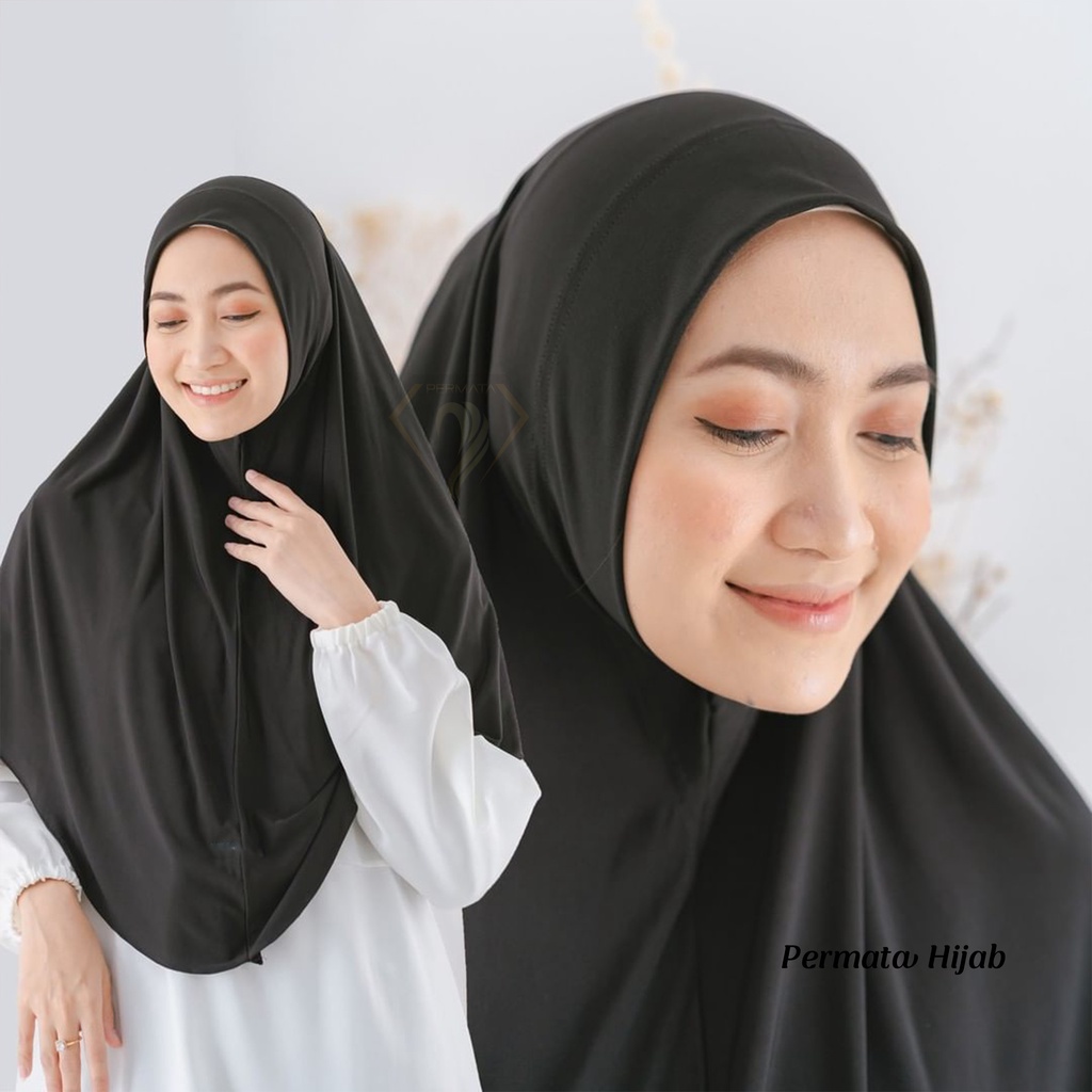 Jual Bergo Hamidah Non Pad Jumbo / Khimar Daily Malay Jersey Premium ( L ) | Shopee Indonesia