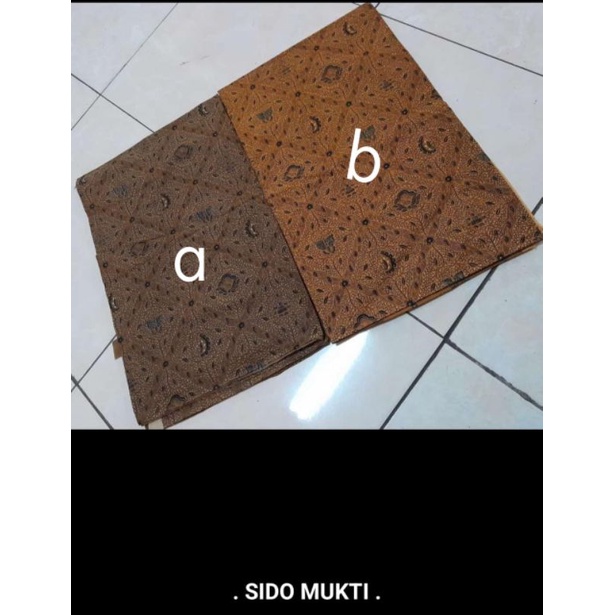 Jual Sinjang/Kain/Jarik Batik Sogan | Shopee Indonesia