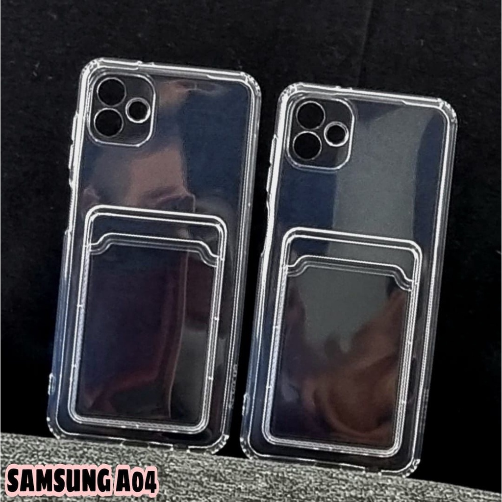 Jual Clear Case Slot Card Samsung A20 A30 A50 A11 A31 A51 A71 A02 A12 A22 A32 4G 5G A52 A72 A03 ...