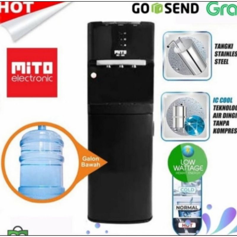Jual MITO MD666 Dispenser Mito Galon Bawah MD 666 ORIGINAL | Shopee ...