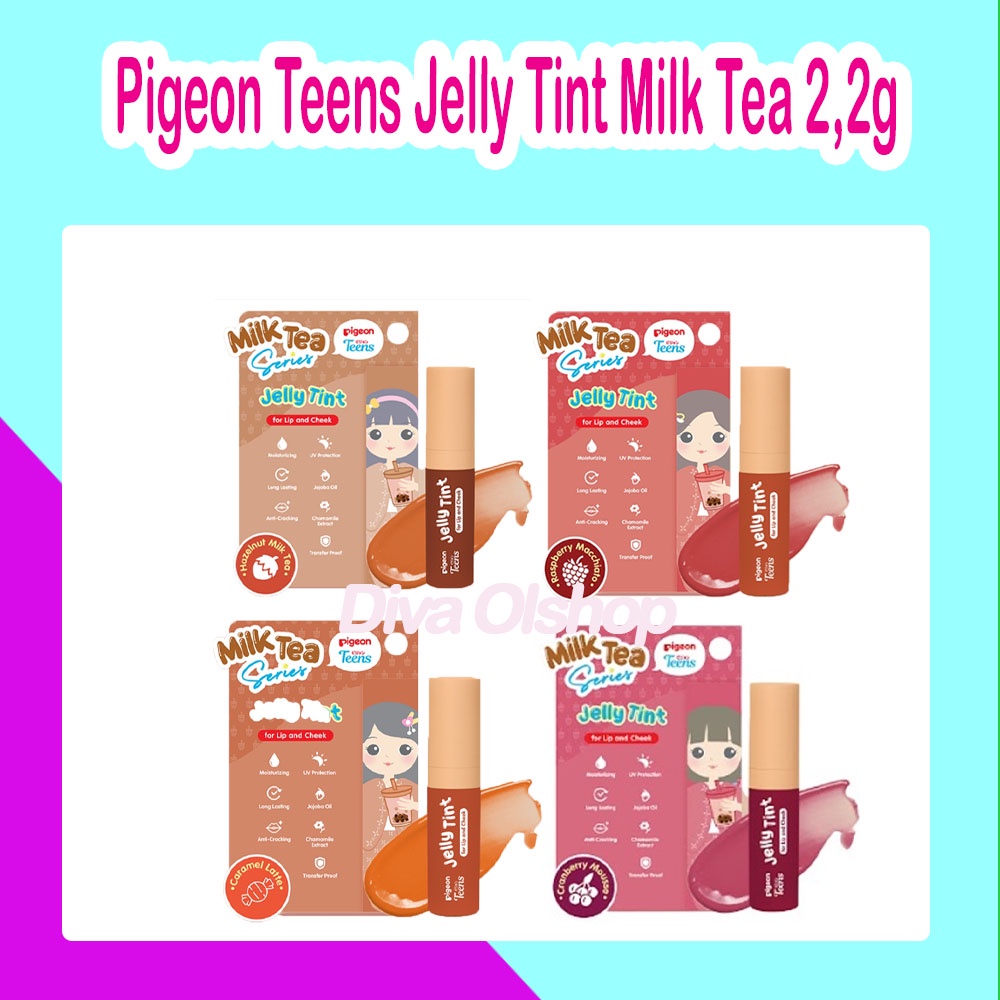 Jual Pigeon Teens Jelly Tint Milk Tea Series | Shopee Indonesia