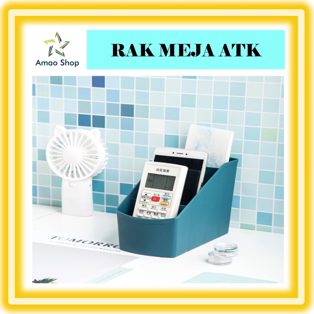 Jual Rak Meja ATK Alat Tulis Pena Pensil Spidol 4 Sekat Rak Meja Kotak ...