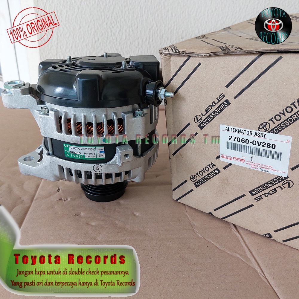 Jual Alternator Dinamo Ampere Alphard Vellfire AGH30 2018 Up Original ...