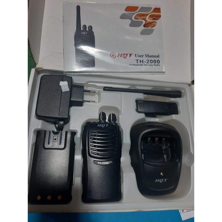 Jual HT HQT TH2000 FREKUENSI UHF 350 MHZ KONDISI BARU HARGA SECOND HT ...
