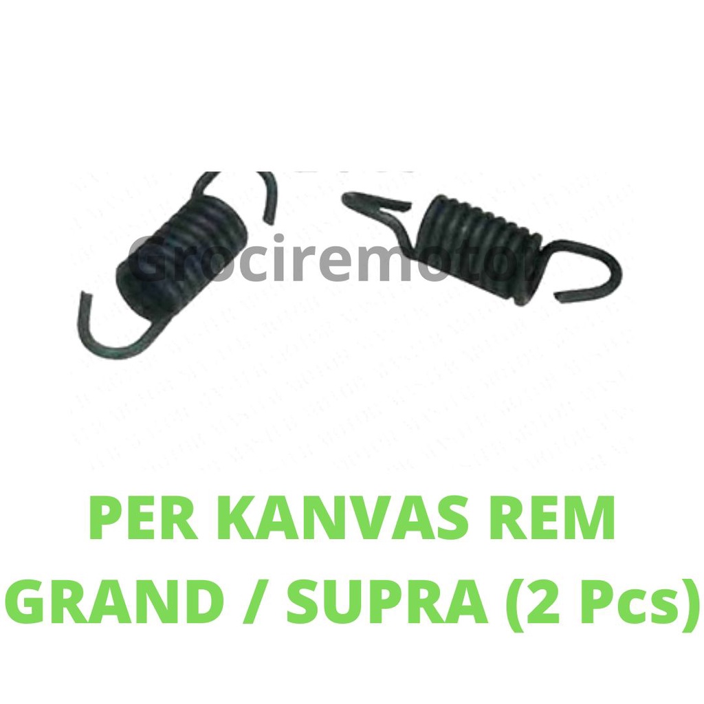 Jual PER KANVAS REM GRAND=SUPRA CKD (2 Pcs) | Shopee Indonesia