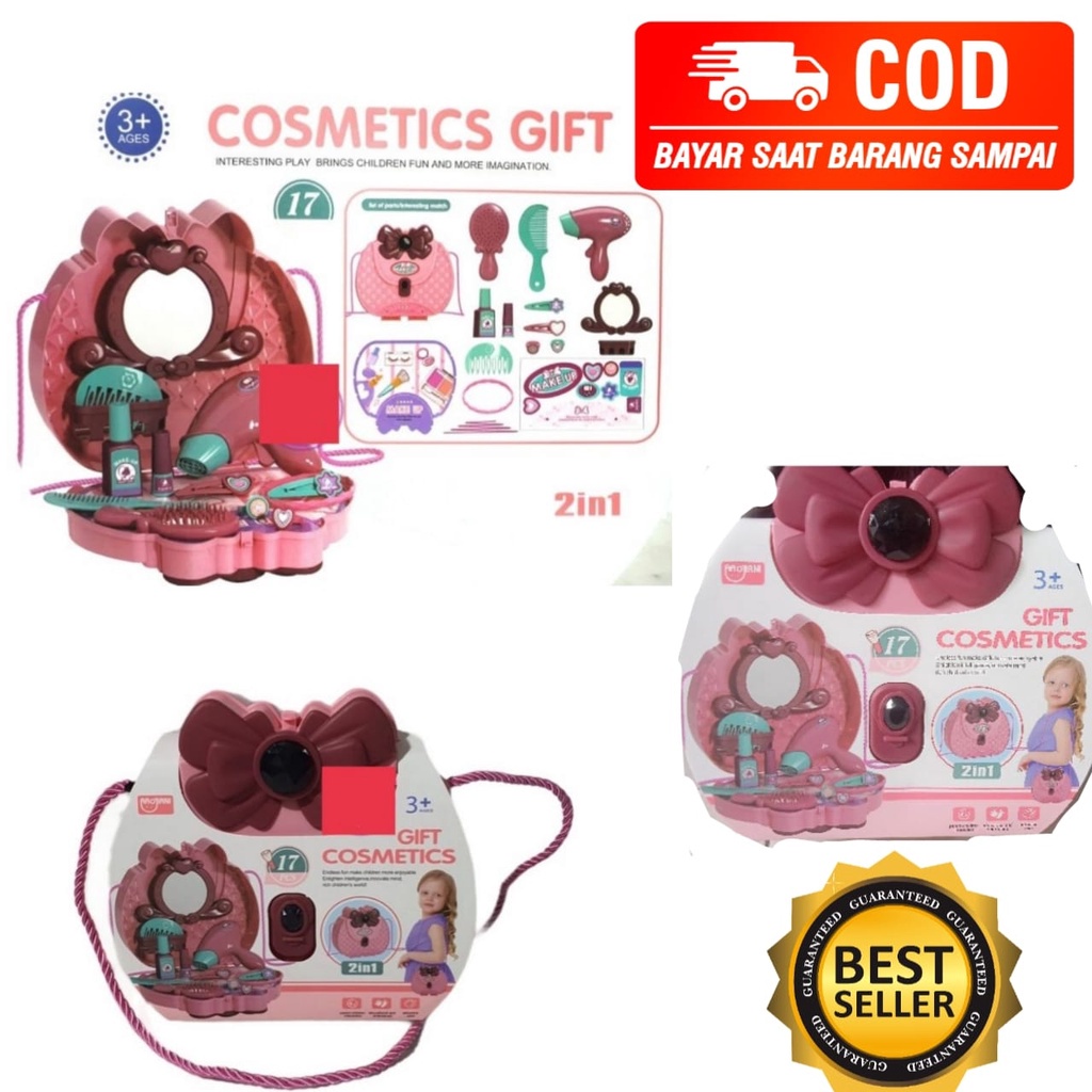 Jual PROMO COD MAINAN MINI SALON / MAINAN ANAK PEREMPUAN MAKEUP DRESSER ...
