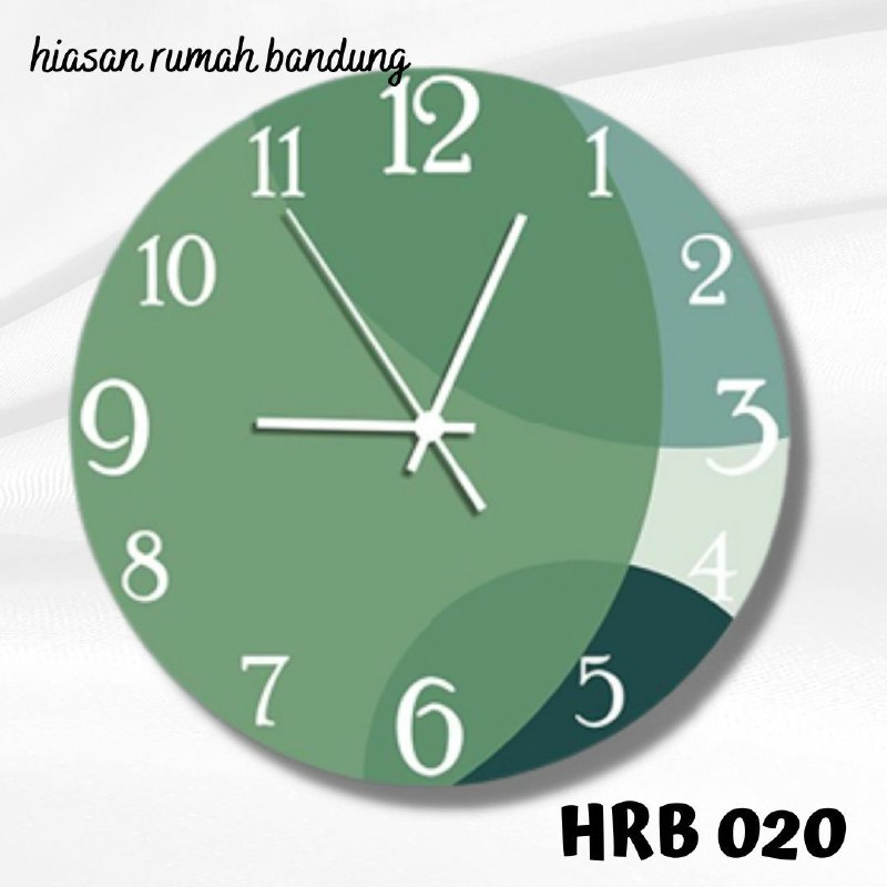 Jual Dekor Hiasan Rumah Jam Dinding Kayu Minimalis Modern Unik ...
