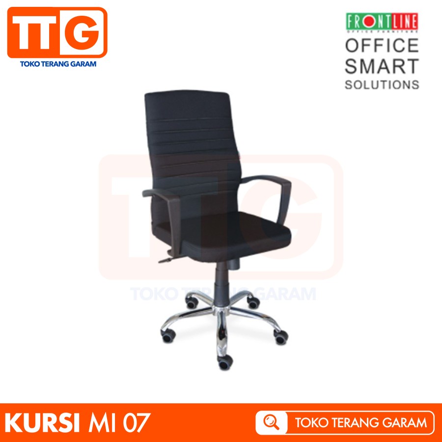 Jual FRONTLINE OLYMPIC KURSI CHAIR OFFICE KANTOR HIDROLIK MI 07 ...