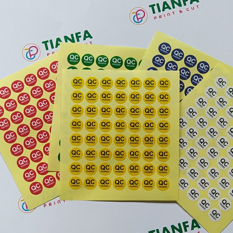 Jual Stiker QC Pass/Stiker QC Passed | Shopee Indonesia