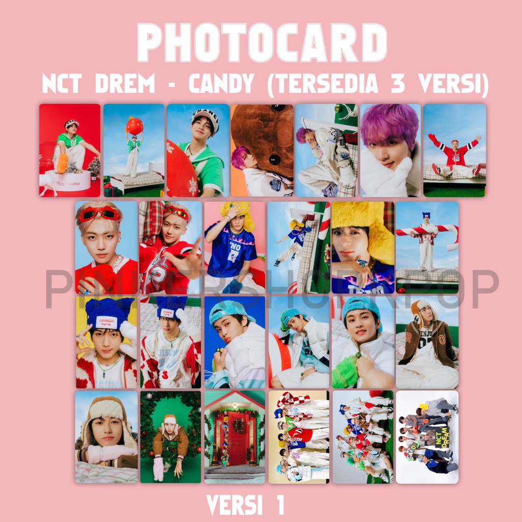 Jual (PC-064) Photocard NCT Dream Candy isi 25 pcs | Shopee Indonesia