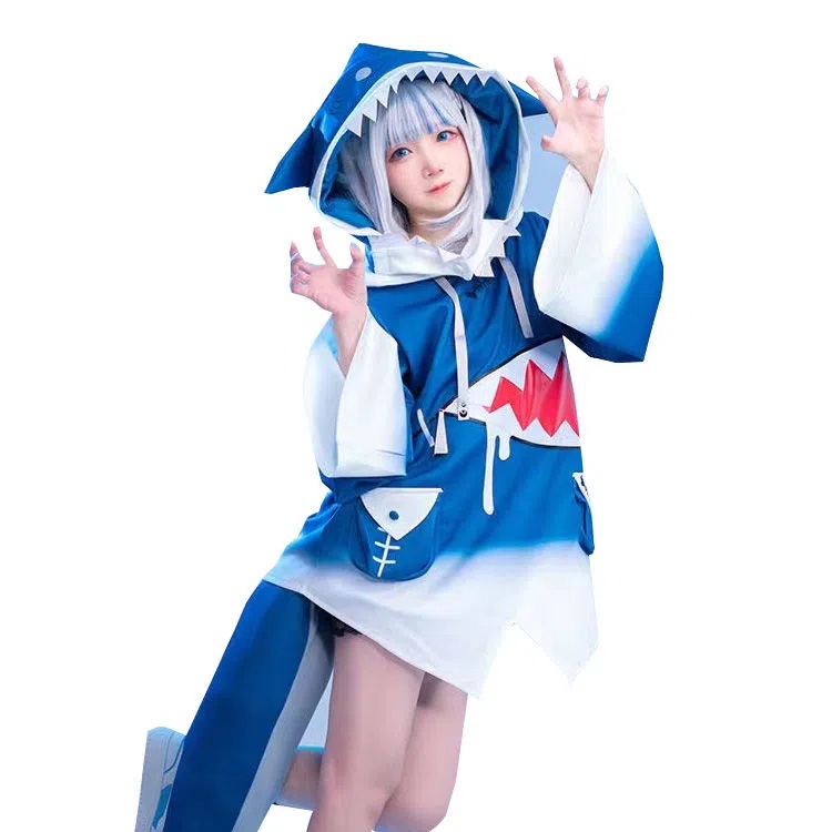 Jual 【MPID】Ready Stock VTuber Hololive Gawr Gura Cosplay Costume ENG ...