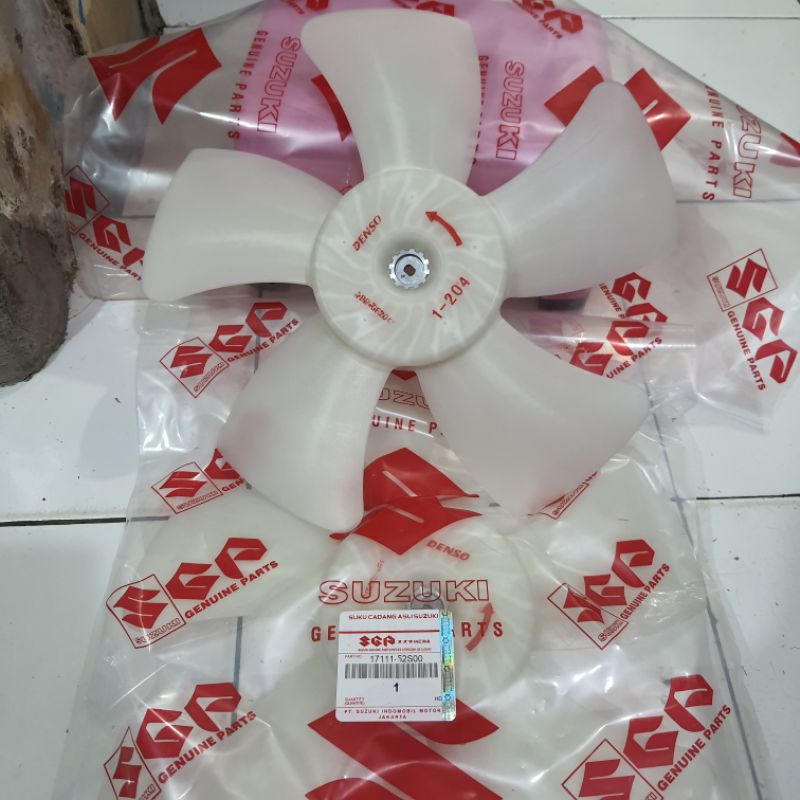 Jual KIPAS RADIATOR NEW CARRY 2019 Non AC 5 daun asli ORIGINAL | Shopee ...