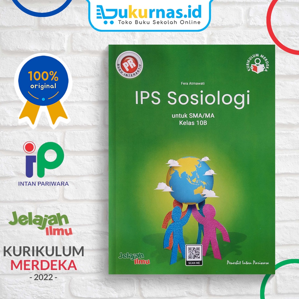 Jual Buku PR Interaktif IPS Sosiologi SMA Kelas 10 Semester 2 - Kurikulum Merdeka Kurmer Intan ...