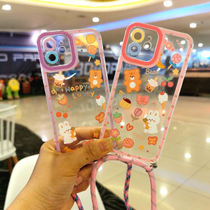 Jual YKCS 0010 CASE gambar D sling case XIAOMI mi 12lite REDMI 12C A1 ...
