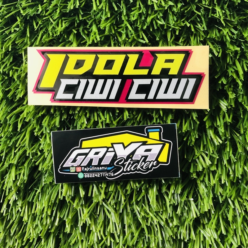 Jual stiker IDOLA CIWI CIWI sticker cutting viral bucin | Shopee Indonesia