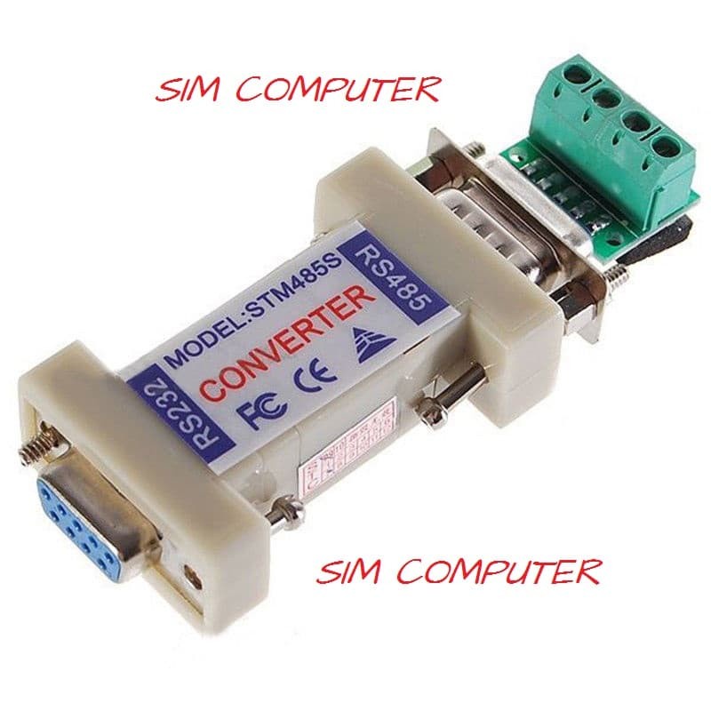 Jual RS232 to RS485, RS-232 to RS-485 Serial Adapter Converter. 1.2KM ...