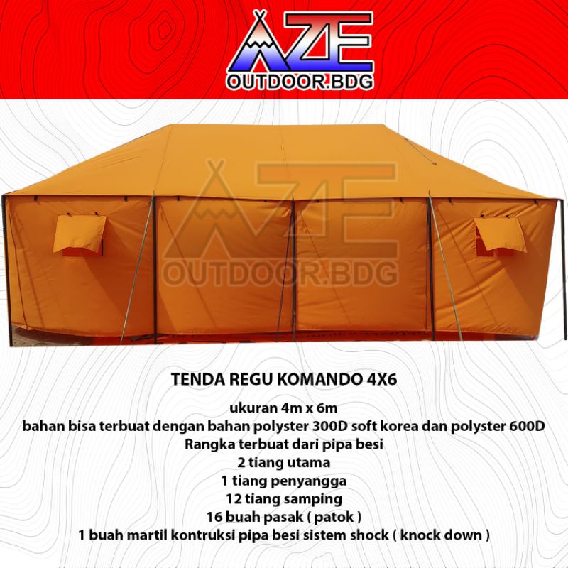 Jual TENDA REGU KOMANDO | Shopee Indonesia