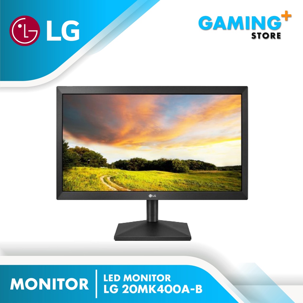 Jual LG Monitor LED 20" 20MK400A-B Analog | Shopee Indonesia