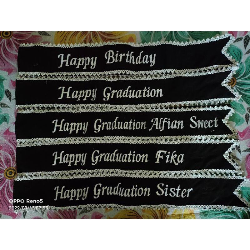 Jual SELEMPANG WISUDA RENDA (sehari jadi) | Shopee Indonesia