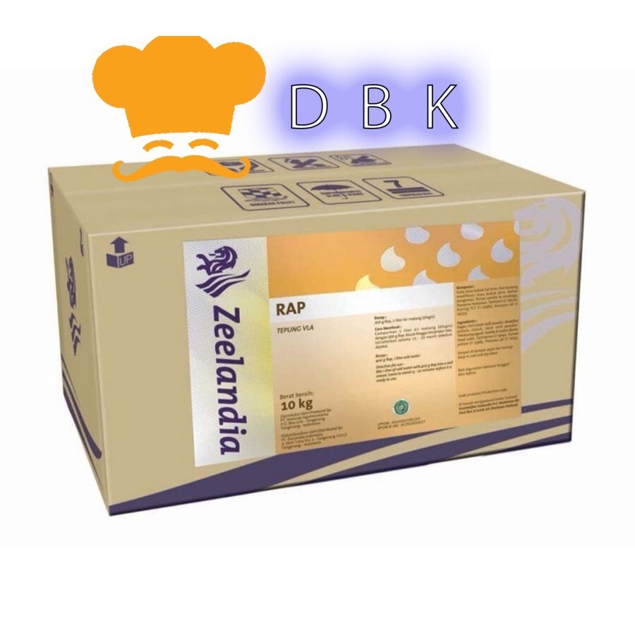 Jual Tepung Vla Instant Zeelandia Rap Custard 500 gram / Custard Powder ...