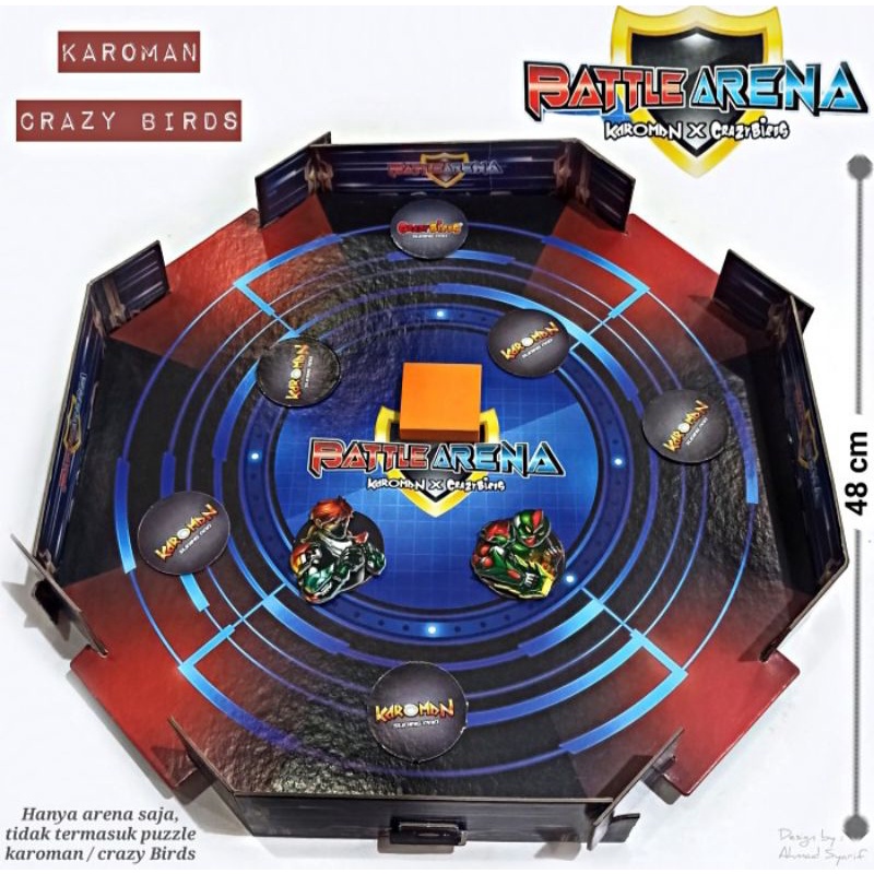 Jual Battle Arena / Arena Bermain Karomen - Crazy Birds | Shopee Indonesia