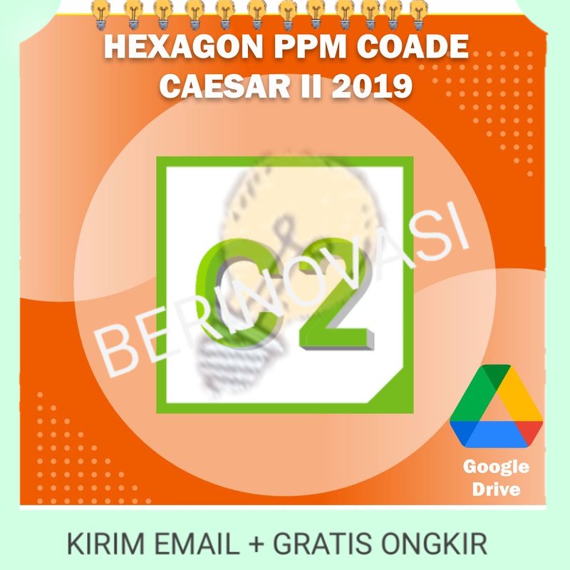 Jual [GARANSI] Hexagon PPM COADE CAESAR II 2019 v11.00.00.4800 Versi ...