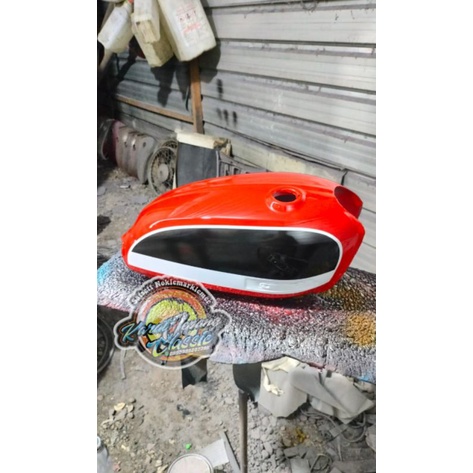 Jual TANGKI CB 100 TANGKI GLATIK TANGKI MERAH CANDY LIST | Shopee Indonesia