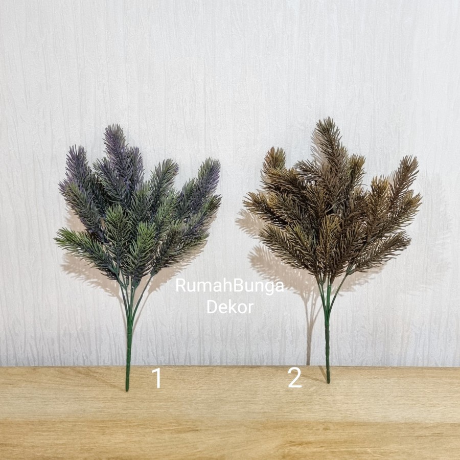 Jual Daun Cemara Fir Artificial Group ( Ada 2 Warna ) | Shopee Indonesia