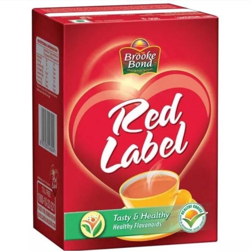 Jual BROOKE BOND RED LABElL TEA 500 GR | Shopee Indonesia