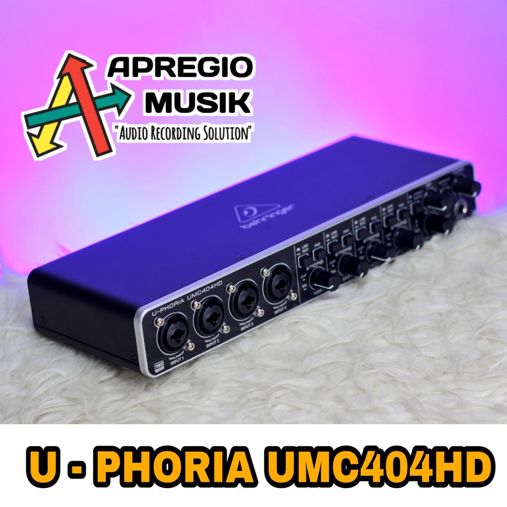 Jual Soundcard Behringer UMC404HD UMC 404HD UMC 404 HD 4 Channel ...