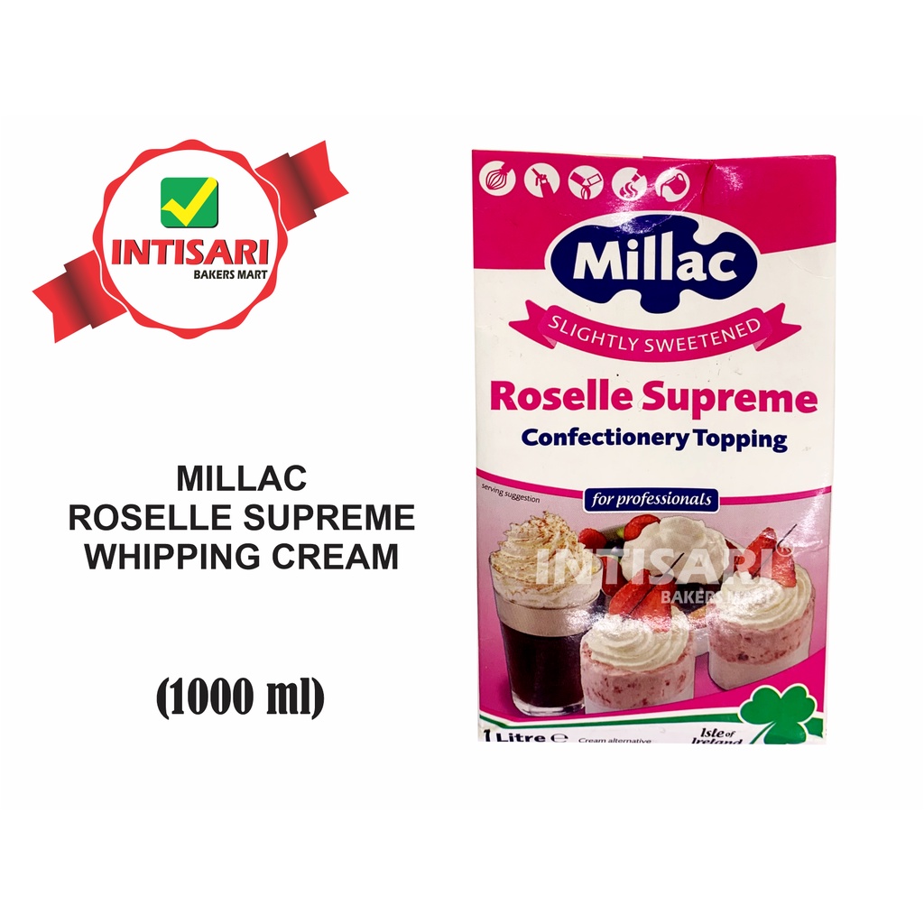 Jual MILLAC ROSELLE SUPREME WHIPPING CREAM 1 L | Shopee Indonesia