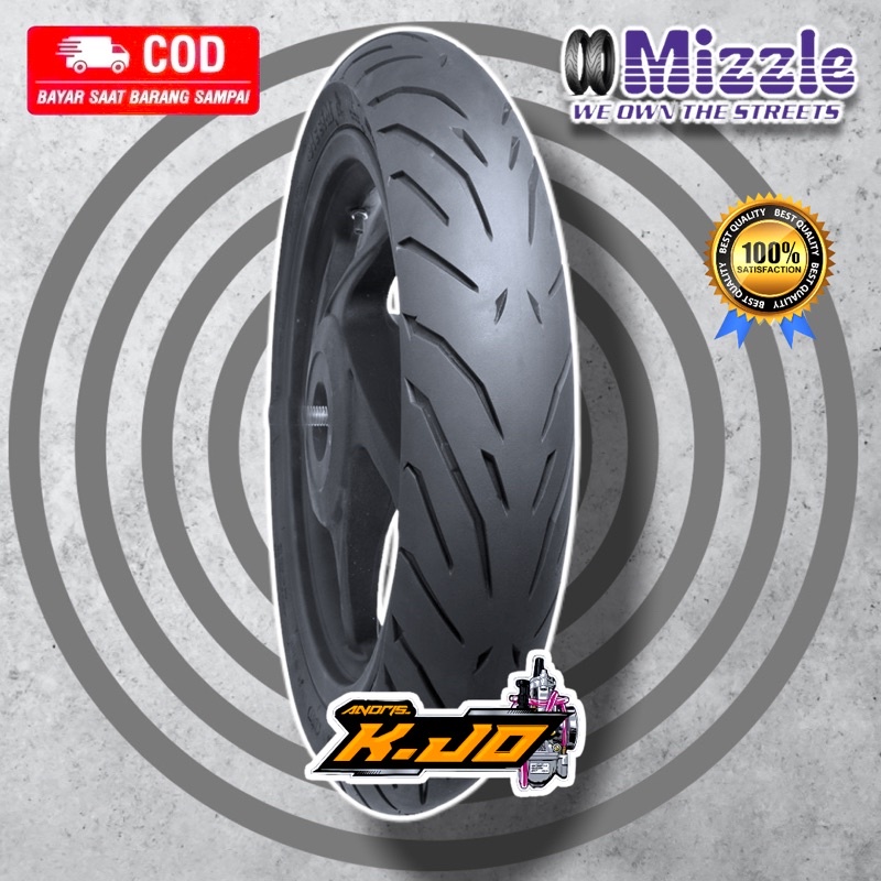 Jual Ban Mizzle Tubeless 90/80-16 80/80-16 M77 SKYWAVE NOUVO SKYDRIVE ...