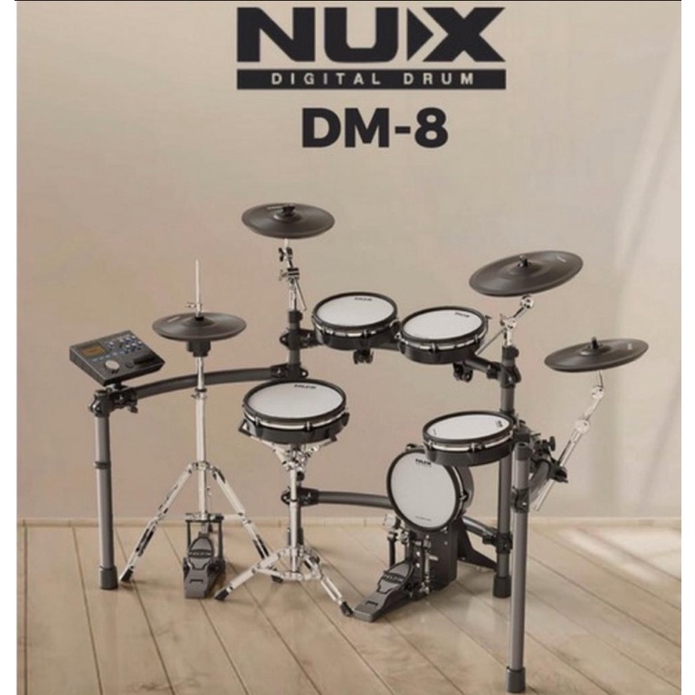 Jual NUX DM 8 - DRUM ELEKTRIK NUX DM 8 - ORIGINAL GARANSI RESMI DM-8 - DEALER RESMI NUX RAJA ...
