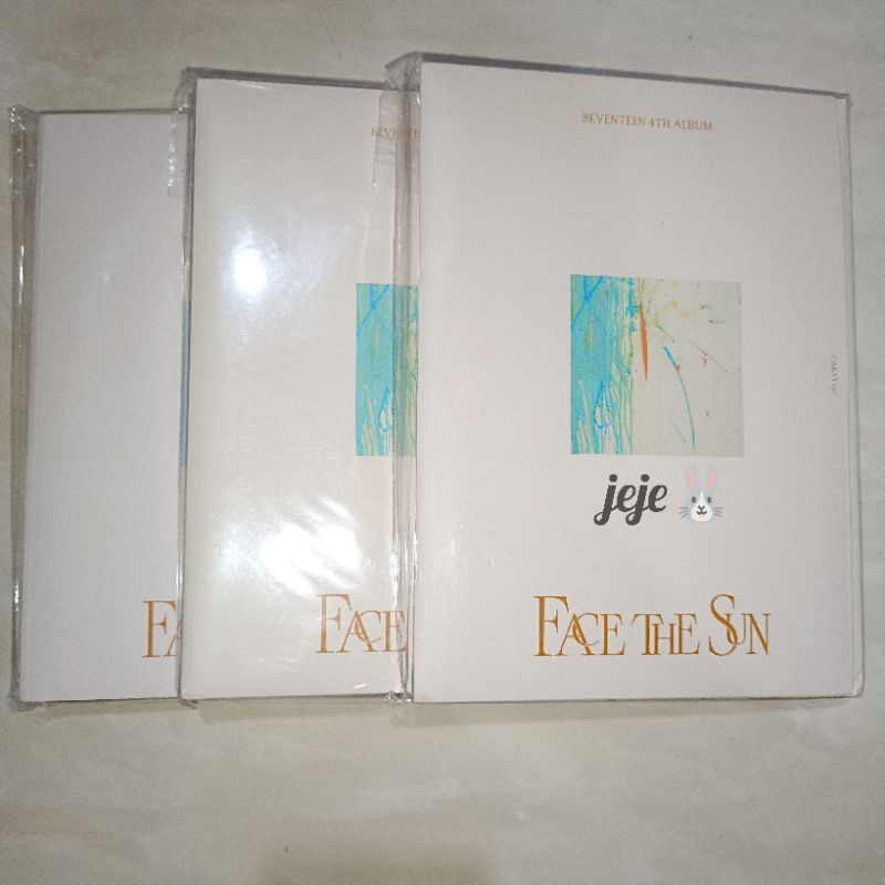 Jual CARVER FACE THE SUN FTS JEONGHAN WONWOO MINGYU DK DOKYEOM FULLSET ...