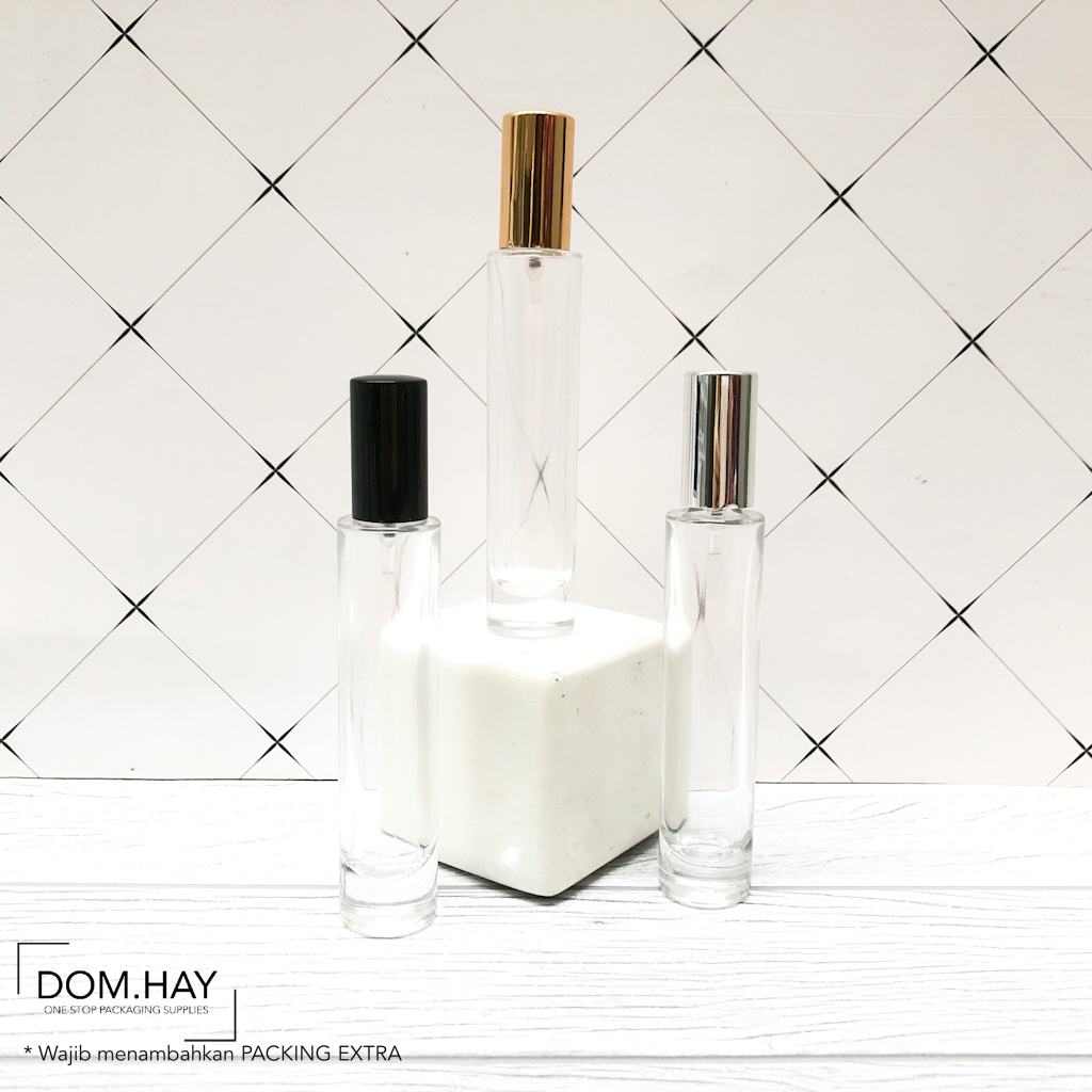 Jual 15ml Cylinder Clear Botol Parfum Kosong Kaca Silinder UNIK Mini ...