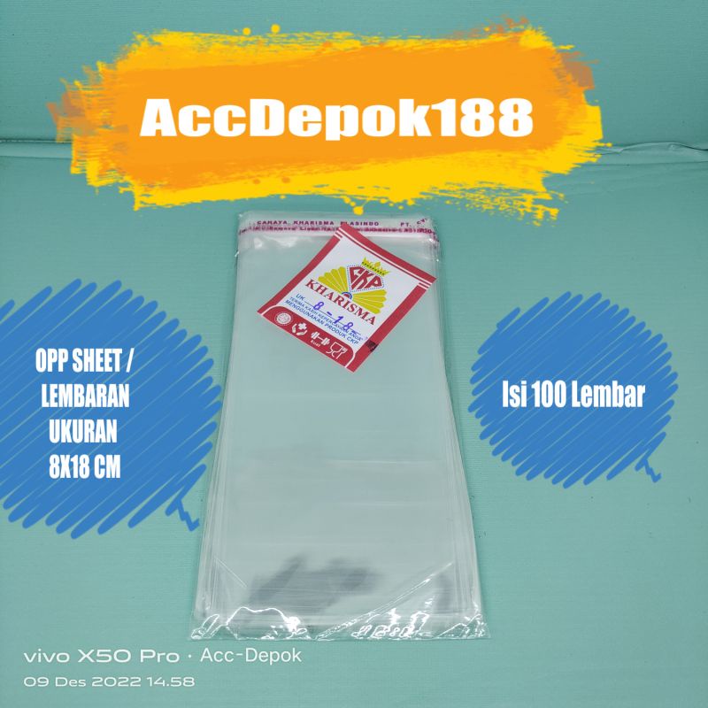 Jual Plastik OPP ONE SHEET SELAPIS selembar-plastik risoles 7x18 8x18 ...