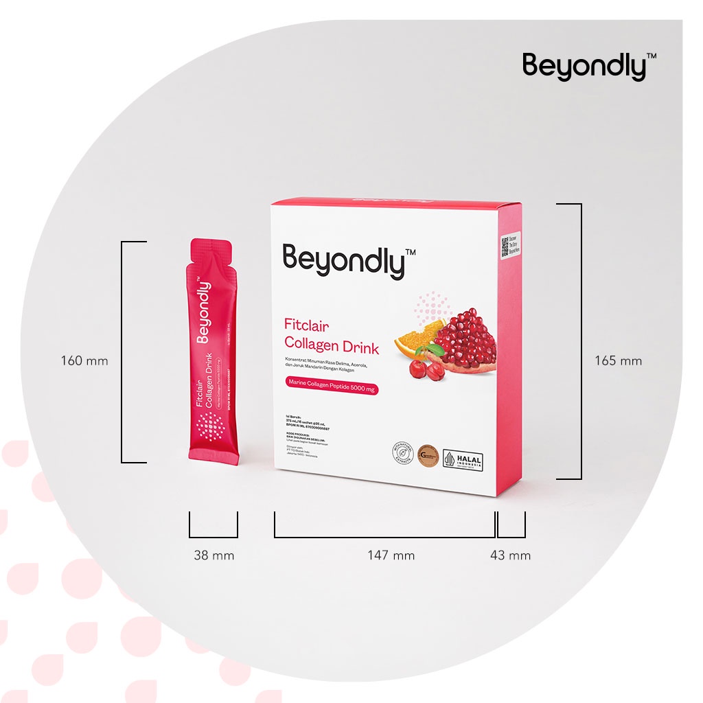 Jual Beyondly Fitclair Collagen Drink Minuman dengan Kolagen | Shopee Indonesia