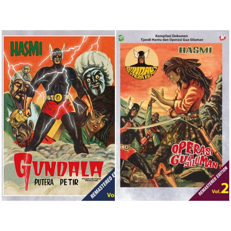 Jual (Koloni) (Original, Segel) Komik Gundala Putra Petir Remastered Vol 1 2 - Hasmi | Shopee ...