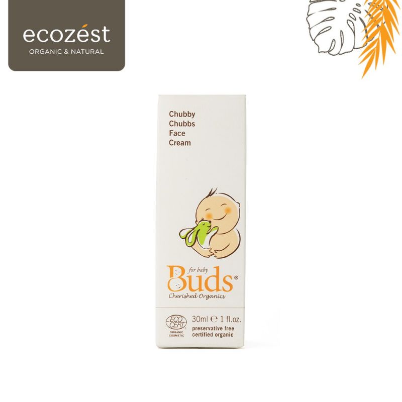 Jual Buds Organic - Chubby Chubbs Baby Face Cream(30ml) | Shopee Indonesia