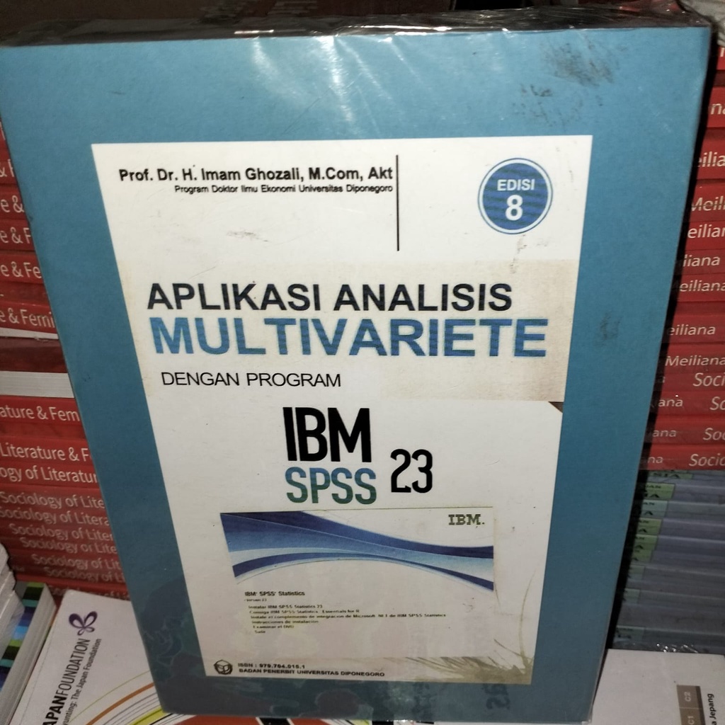 Jual Aplikasi analisis multivariate dengan program IBM SPSS 23 By Imam ghozali | Shopee Indonesia