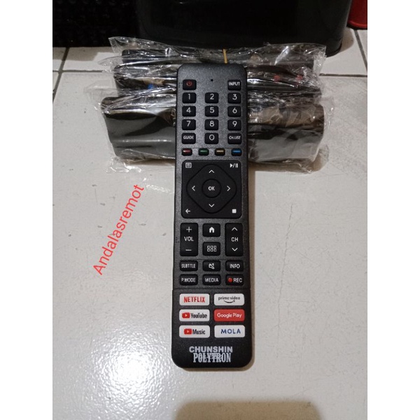 Jual REMOT REMOTE SMART TV DIGITAL POLYTRON LED/LCD CHUNSHIN | Shopee ...
