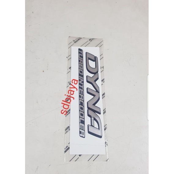 Jual sticker stiker dyna saurus / DYNA Turbo intercooler utk 110 125 ...