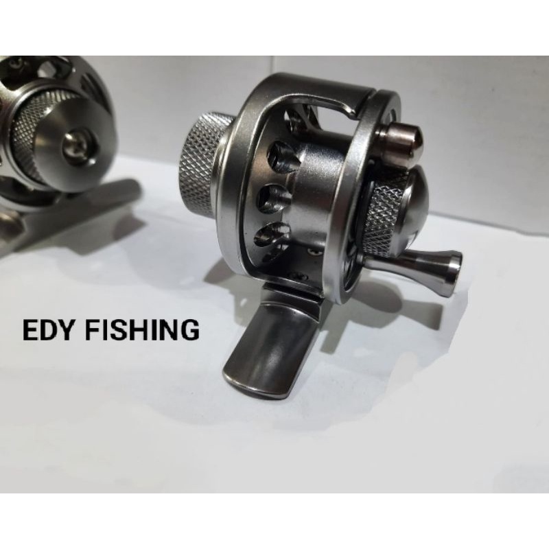 Jual Reel Tokos D30 FULL LOGAM SILVER HITAM | Shopee Indonesia