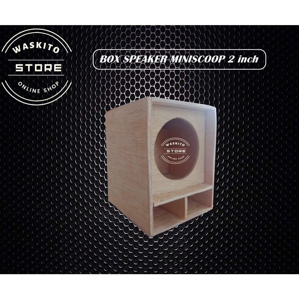 Jual Box Speaker Miniscoop 2 inch Single | Shopee Indonesia