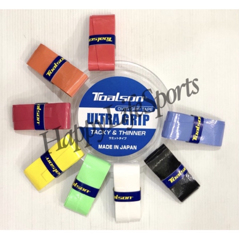 Jual Grip Toalson Ultra Grip (grip badminton/pingpong tipis) | Shopee ...